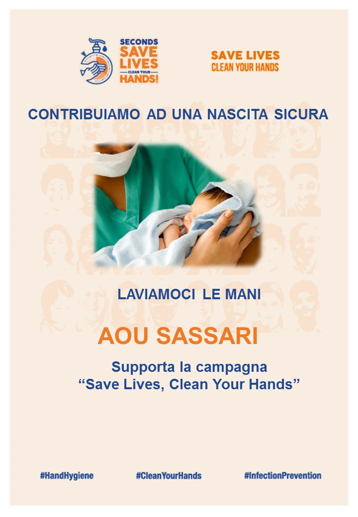 Seconds save lifes-clean your hands. Giornata mondiale dell'igiene ...