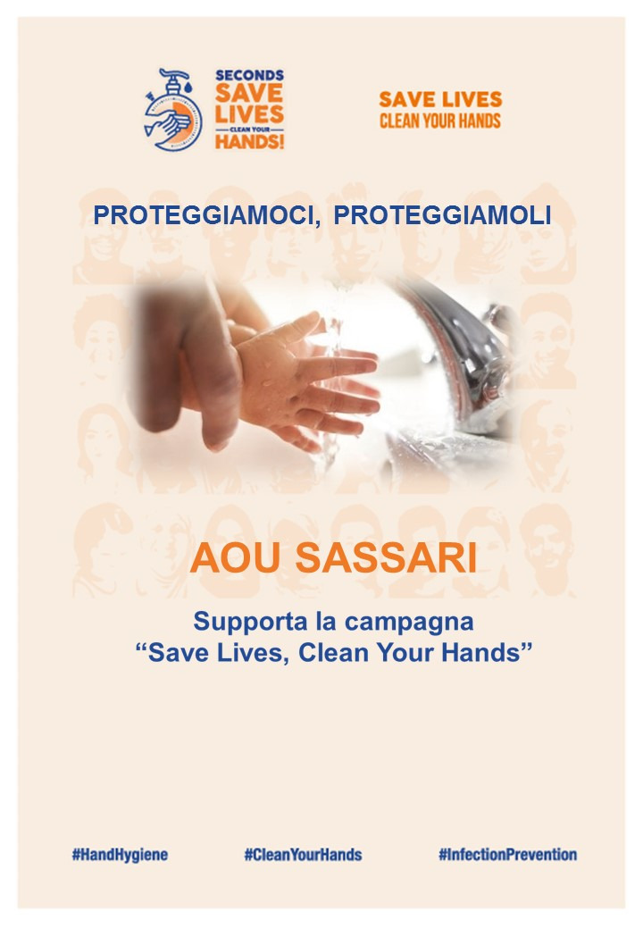 Seconds save lifes-clean your hands. Giornata mondiale dell'igiene ...